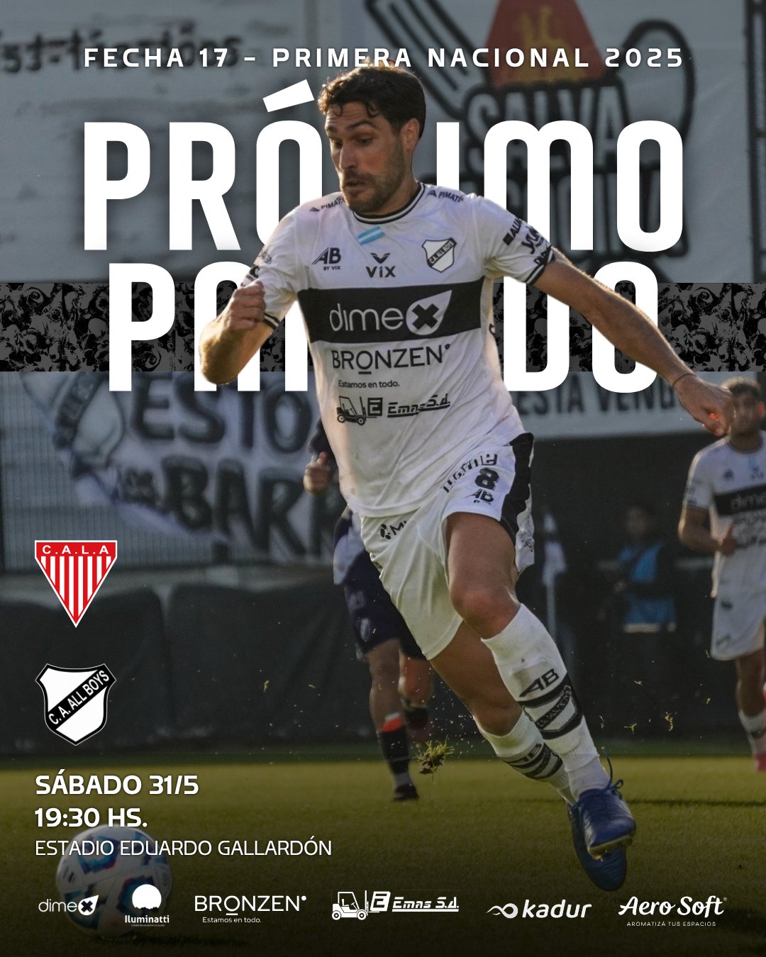 Día, horario y árbitro para Los Andes vs. All Boys