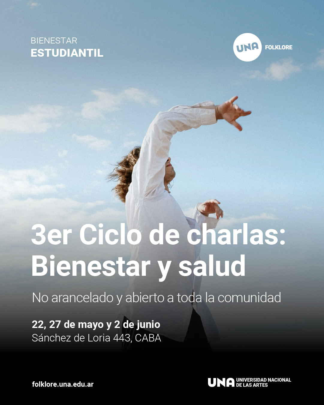 Charlas sobre "Bienestar y Salud" en la Universidad Nacional de las Artes