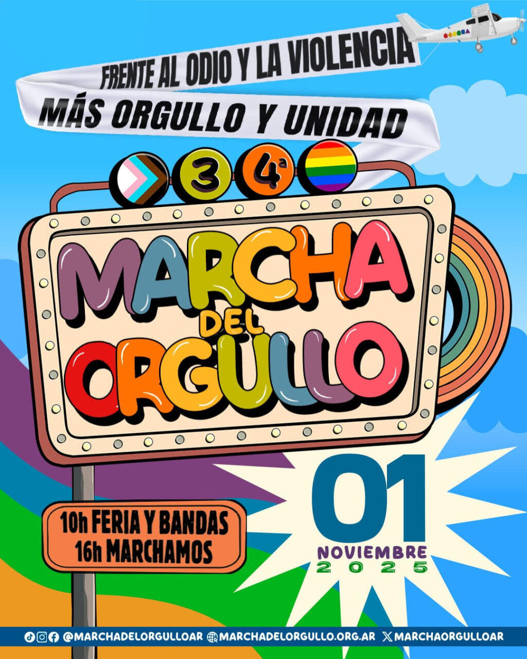 “Frente al Odio y la Violencia: más Orgullo y Unidad”, la consigna de ...